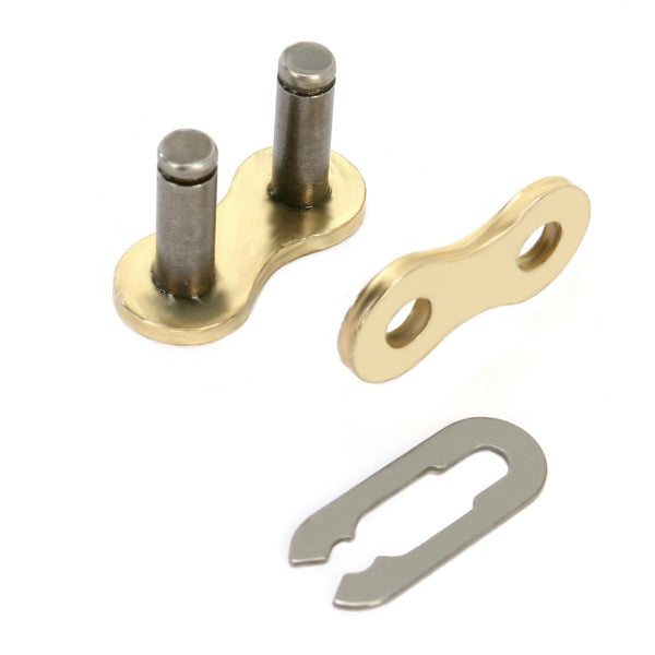 JT Heavy Duty Drive Chain 520 HDS Gold Split Clip Spring Connecting Jo ...