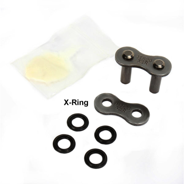 JT X-Ring Drive Chain 520 X1R2 Rivet Connecting Joining Link – Chains ...