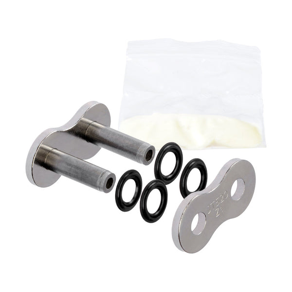 JT Super X-Ring Chain 520 Z3 Nickel Rivet Hollow Head Connecting Joini ...